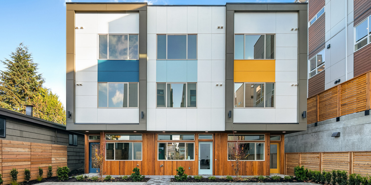 Featured Property of the Week: Chic Modern Town-homes - Heaton Dainard ...